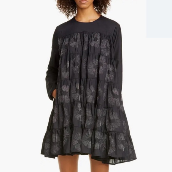 Merlette | Dresses | Merlette Soliman Floral Embroidered Mini Dress ...